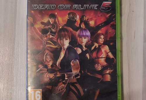 Диски на xbox 360 Dead or alive 5