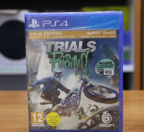 Trials Rising - Gold Edition PS4, английская верси