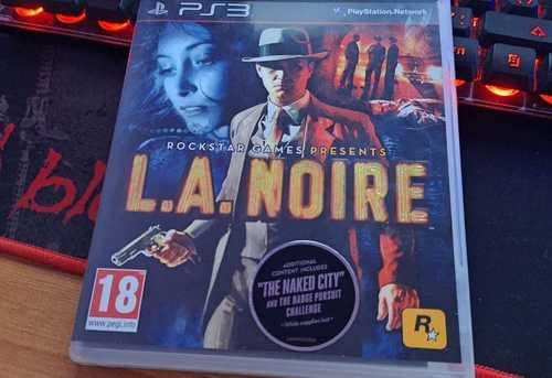 Игра для приставки PS3 L.A noire