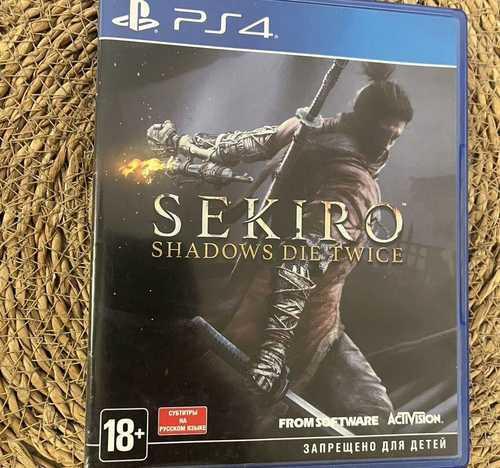 Sekiro shadows die twice ps4 диск