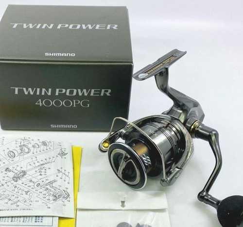 Новая катушка Shimano 24 Twin Power 4000pg