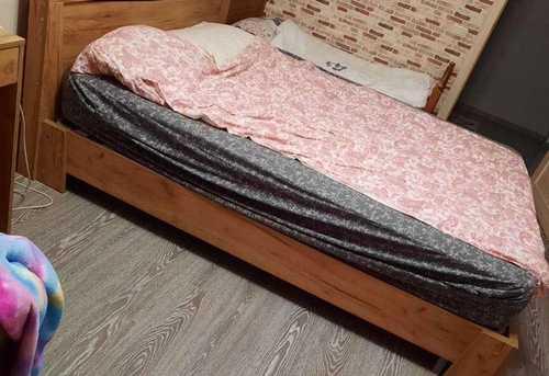 Кровать двухспальная 160 200 бу без матрас