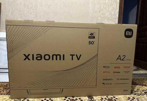 Новый телевизор Xiaomi mi tv a2 50 дюймов