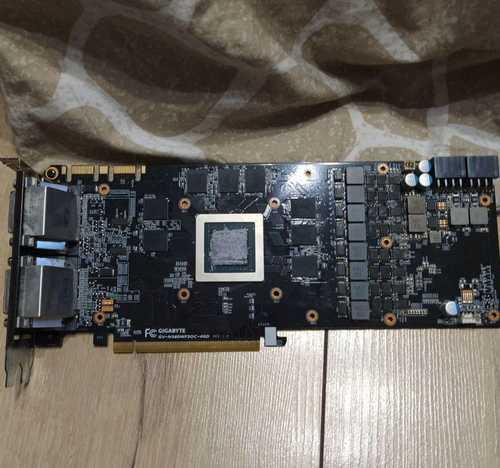 Плата видеокарты gigabyte gv-n980wf3oc-4gd