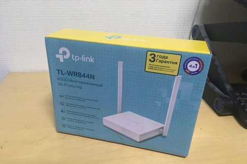 TL-WR844N N300 Многорежимный Wi-Fi роутер