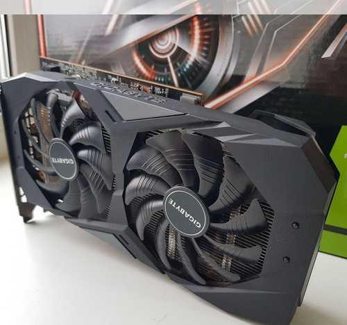 Видеокарта GTX 1660 Ti Gigabyte 6гб Samsung