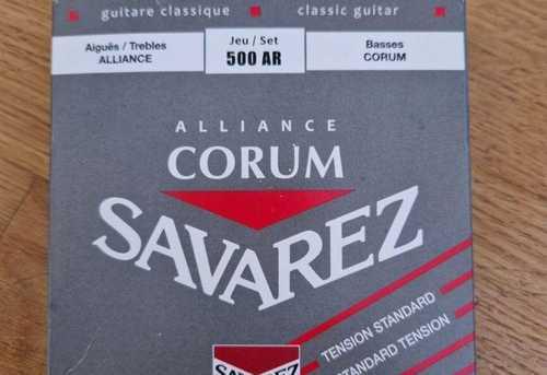Струны для гитары Savarez, 500AR Alliance Corum