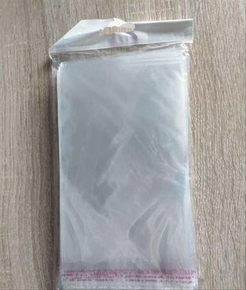Пакеты бопп 10*15 с клапаном 30 мм со скотчем