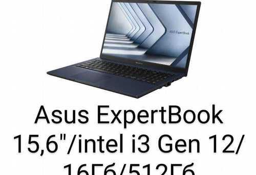 15.6" ASUS ExpertBook B1500C, 512 ГБ, Core i3-1215U, RAM 16 ГБ, Intel UHD Graphics