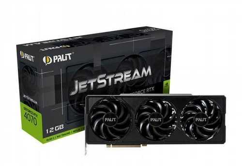 Видеокарта Palit GeForce RTX 4070 super JetStream