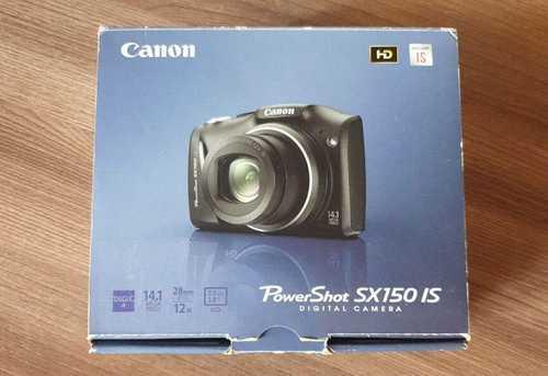 Зеркальный фотоаппарат canon PowerShot SX150 IS
