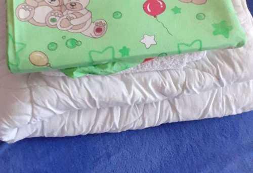 Детское одеяло и белье