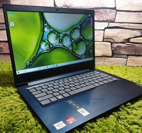 2021г 14"FullHD Lenovo Athlon 3050 12Gb батарея 6ч