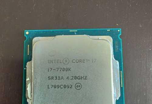 Процессор Intel core i7 7700k
