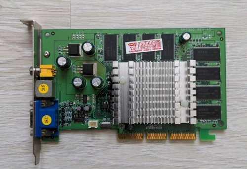 Видеокарта geforce 4 MX440-8X 128MB DDR +TV