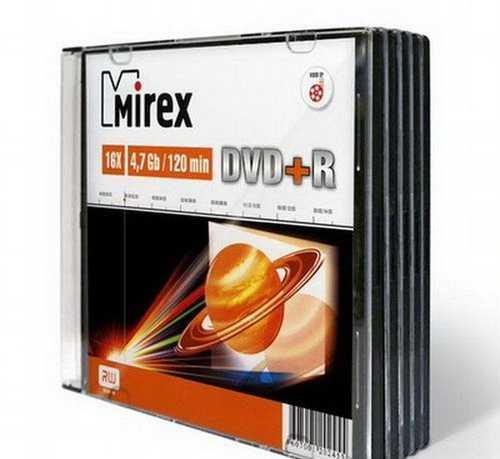 DVD+R Mirex 16х на 4,7GB