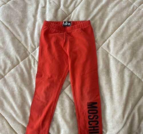 Легенсы для девочки moschino