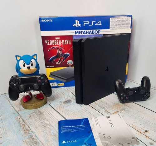 Sony Playstation 4 slim 500 игр ps4 Продажа/Обмен