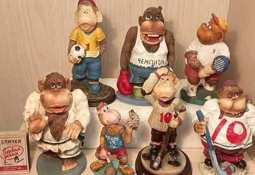 Фигурки статуэтки обезьяны спорт Remeco collection