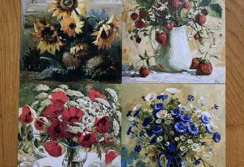 Коллекция открыток цветы