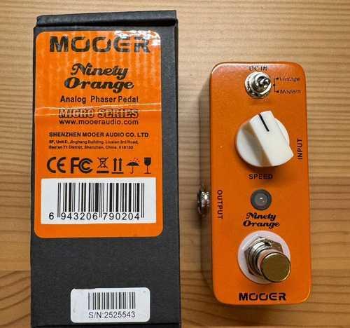 Педаль эффектов Mooer Ninety Orange