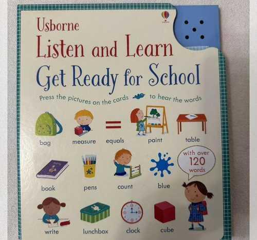 Listen and Learn Get Ready for School. Говорящая к