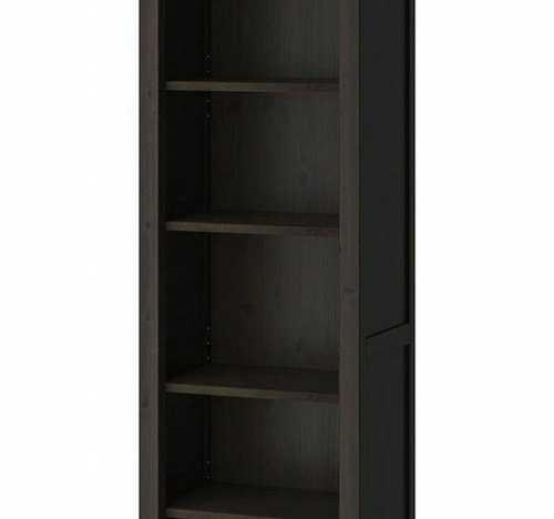 Стеллаж IKEA хемнес узкий черный