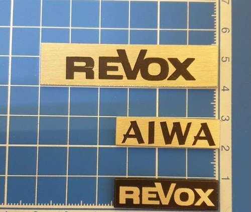 Pioneer, Revox, Aiwa, Technics/Эмблема
