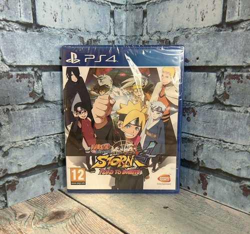 Naruto Shippuden Ultimate Ninja Storm 4 PS4 диск