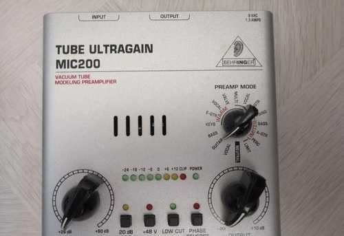 Behringer ultragain mic 200