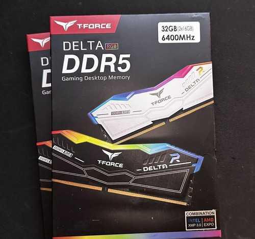 DDR5 для intel с RGB: 32GB DDR5 6400 сl32 Team