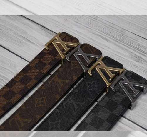 Ремень мужской кожаный Louis Vuitton