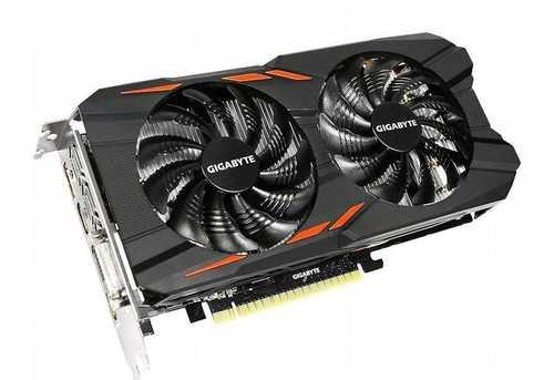 Б/У Видеокарта gigabyte GeForce GTX 1050 Ti GV-N10