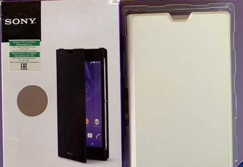 Чехлы на телефон Sony T3 книжка, белый