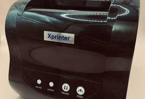 Термопринтер xprinter XP-365b (ozon, wildberries)
