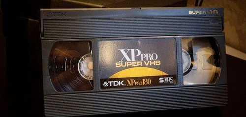 Видео кассеты svhs TDK XP и TDK XP PRO
