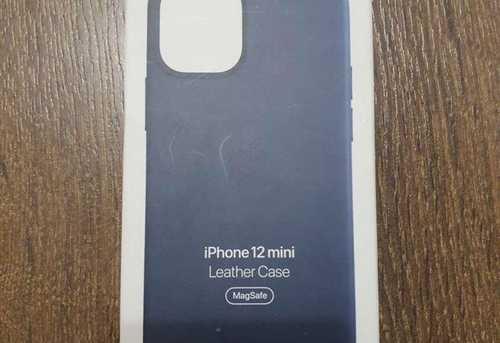 Чехол Apple MagSafe кожаный для iPhone 12 mini