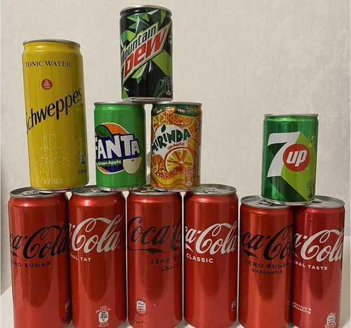 Coca-Cola, Schweppes, Fanta, Mirinda, 7up, MD