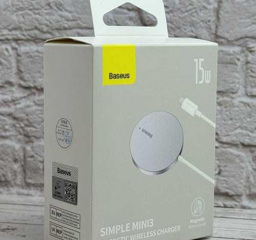 Baseus Simple Mini3 Magnetic Wireless Charger 15W