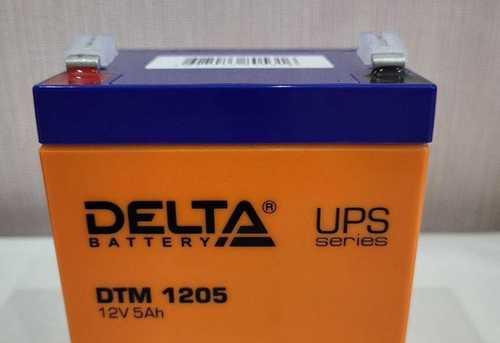 Аккумулятор Delta DTM 1205 12V 5Ah