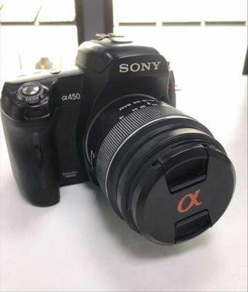 Фотоаппарат Sony Alpha dslr-A450 Kit