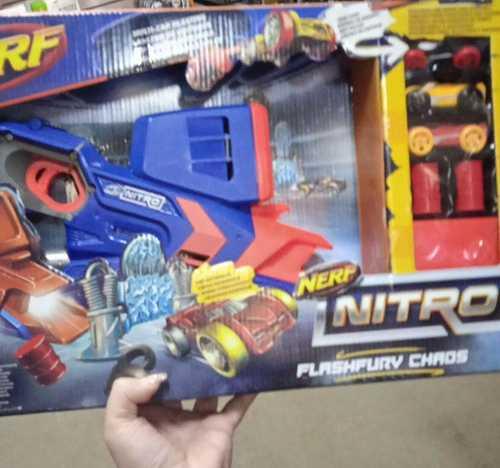 Nerf nitro пусковое устройство Флешфьюри