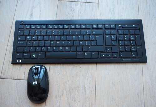 Клавиатура (испанская) + мышь HP