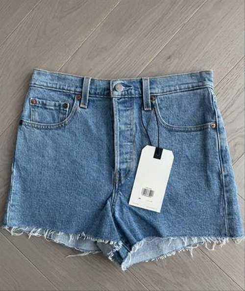 Джинсовые шорты levis