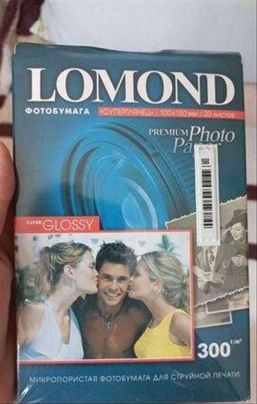 Фотобумага epson и lomond