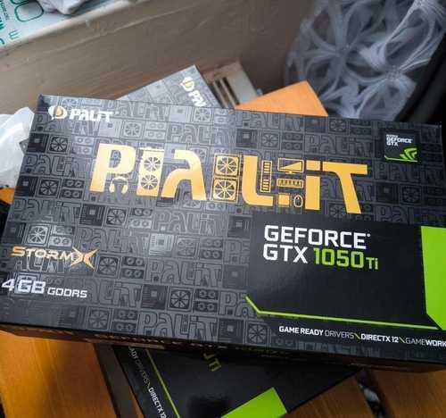 Видеокарта gtx 1050 ti stormx 4gb palit