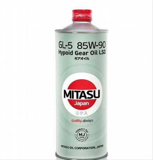 Масло трансмис. mitasu gear OIL GL-5 LSD 85W90 1л