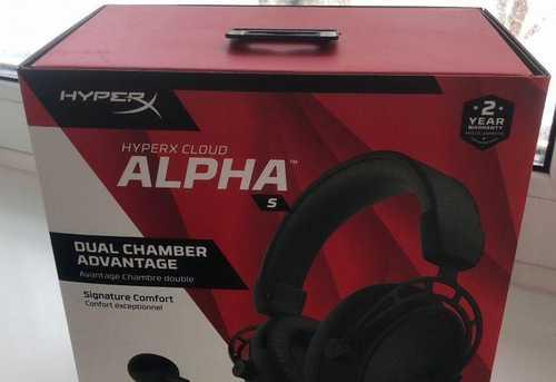 HyperX Cloud Alpha S Blackout Black