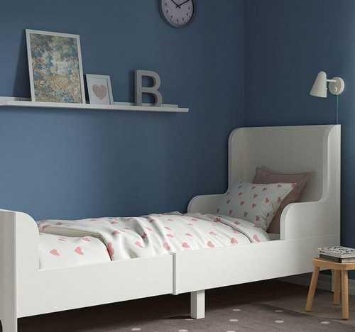 Детская кровать IKEA раздвижная busunge