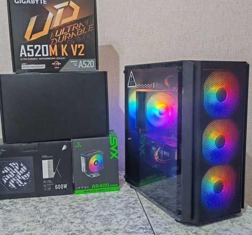 Игровой Ryzen 5500, RTX3060 12Gb, 1Tb m2, 16Gb SSD